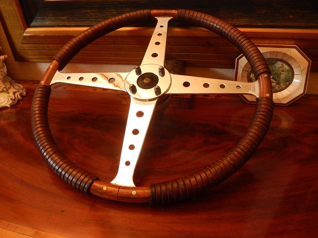 Swallow Doretti Wood Steering Wheel Vintage 1950’s